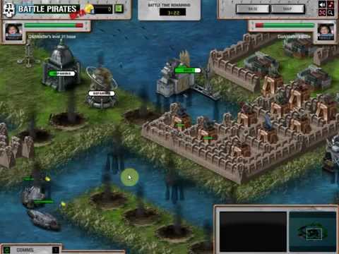 Battle Pirates Best Base Design Meets Best Fleet Design - YouTube