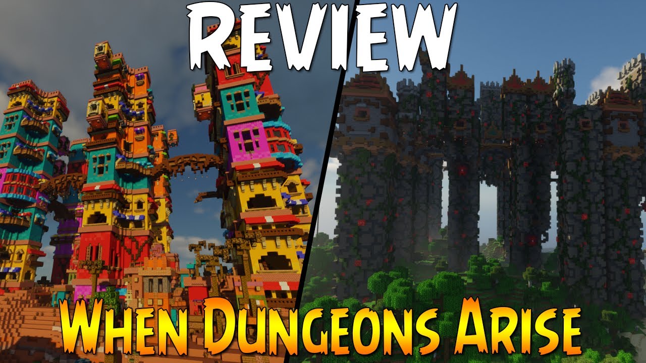 El Mejor Mod de DUNGEONS GIGANTES 😱 - When Dungeons Arise MOD 1.21 ...