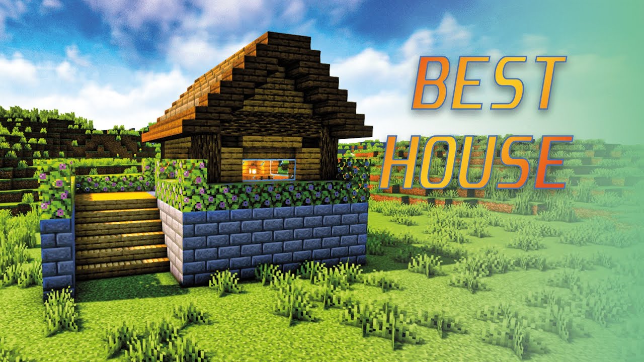Minecraft: Starter House | Best House For YOU!!! - YouTube