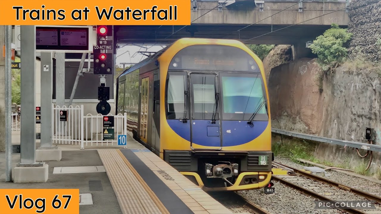 Vlog 67 - Trains at Waterfall - YouTube