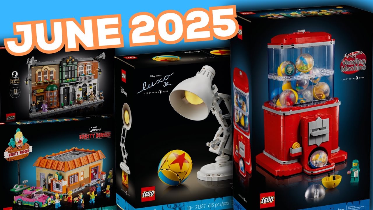 Check Out These BRAND NEW Lego Icons & Ideas Sets (June 2025) - YouTube