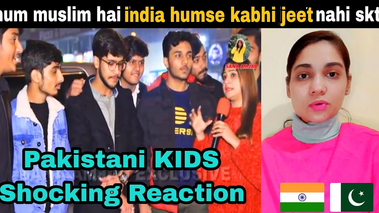 What Pakistani CHILDREN Think About INDIA | Pakistani KIDS Shocking ...
