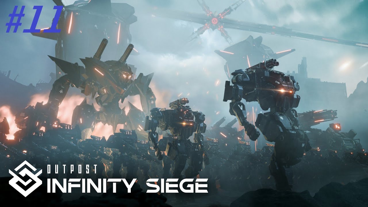 Most meg 2 Omega Kronos Boss jönne🕹️😱🕹️ OUTPOST: INFINITY SIEGE [PART ...