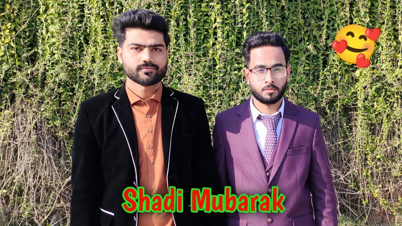 Chaddi Friend Ki Shadi Hogai🤣 | Congratulation Mery Dost🥰 - YouTube