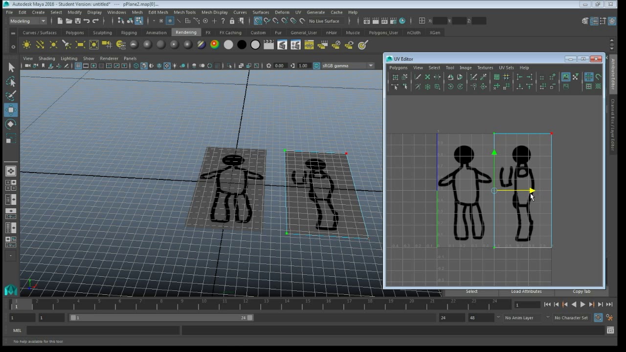 Box Modeling for Beginners Part 2 Setting up a scene in Maya - YouTube