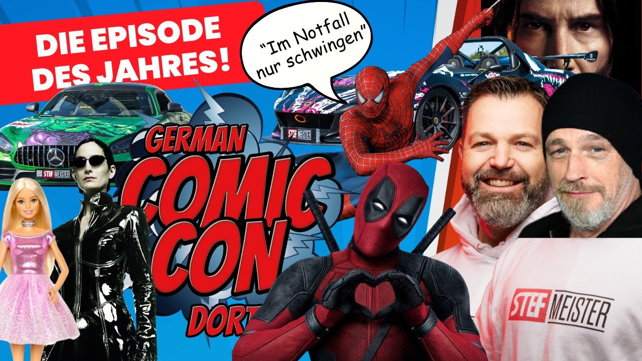 STEFMEISTER trifft auf der Comic Convention auf John Wick, Thorsten ...