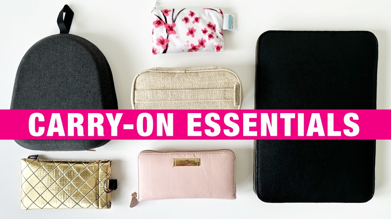 Packing Aesthetic Carry-On Backpack with Essentials for Japan Travel ...