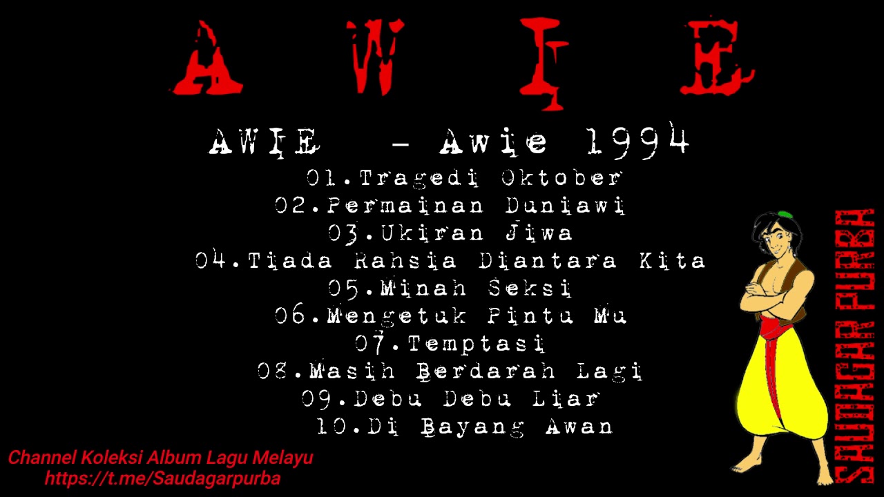 Album Solo AWIE ‎– Awie 1994 - YouTube