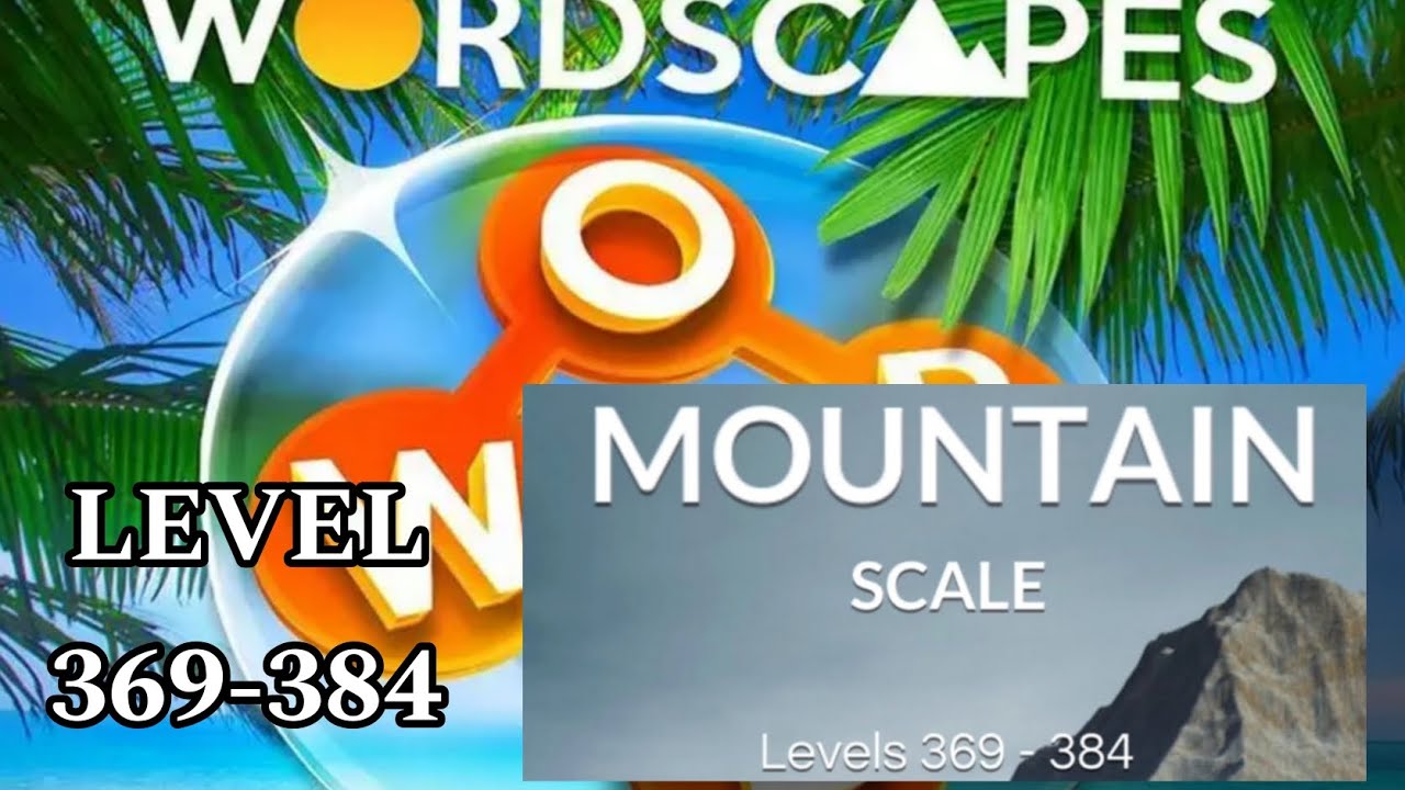 🔴WORDSCAPES GAME LEVEL 369-384 🎯 #wordscapes #wordgames #stressrelief # ...