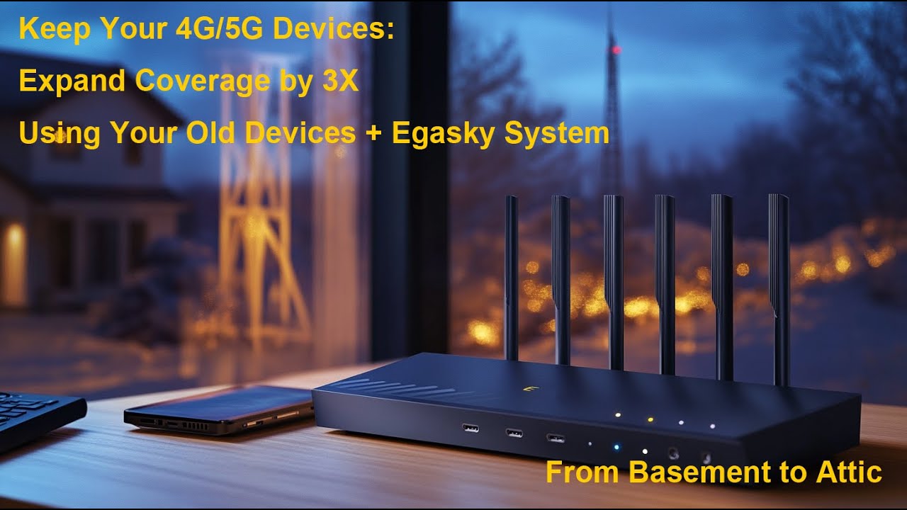 Revive Old 5G Devices: Egasky's Multi-Router Mesh Gives Whole-Home ...