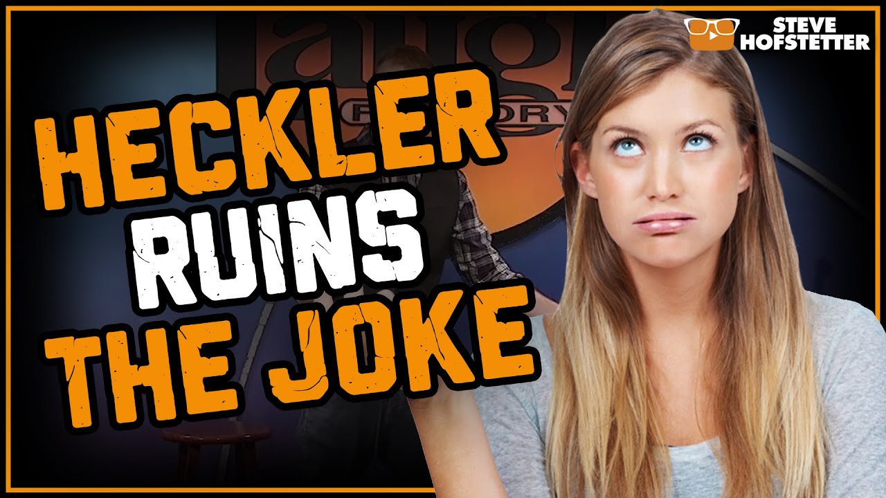 Heckler derails comedy show (HD) - YouTube