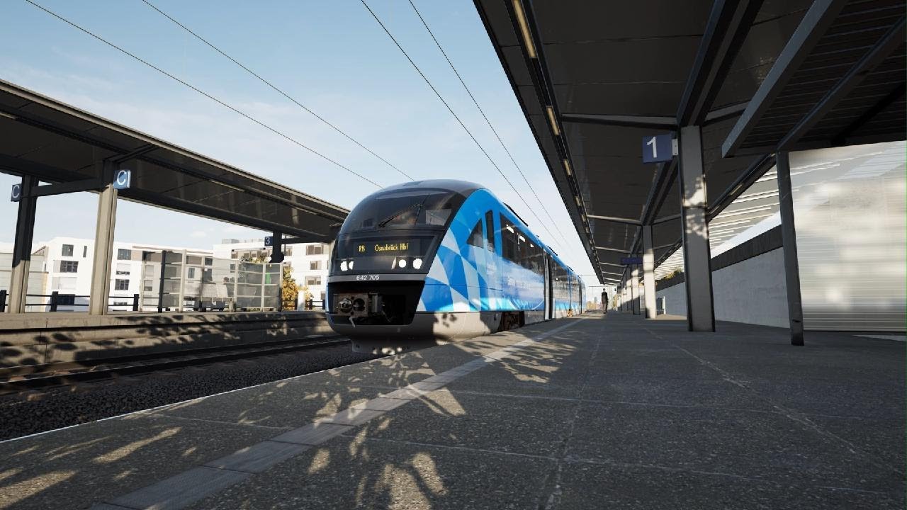 TSW6_RB(81374)Bremen-HBF-nach-Osnabrück-HBF_BR642 - YouTube