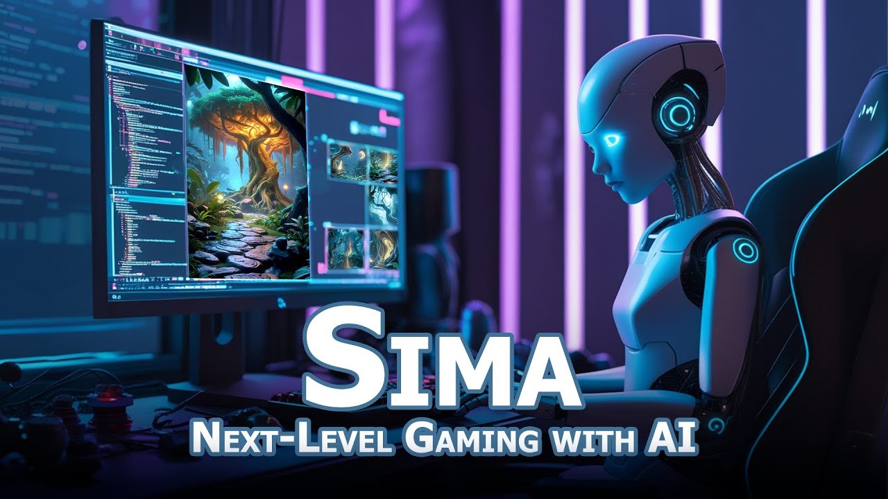 Gaming with SIMA | Now AI Can Play, Learn, and Adapt to Any Game - YouTube