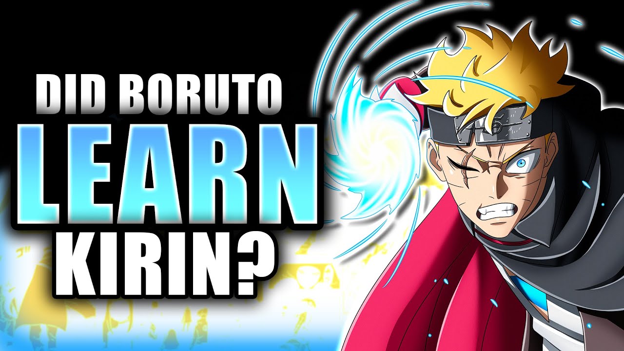 Did Sasuke Teach Boruto To Use KIRIN During The Time Skip? - YouTube