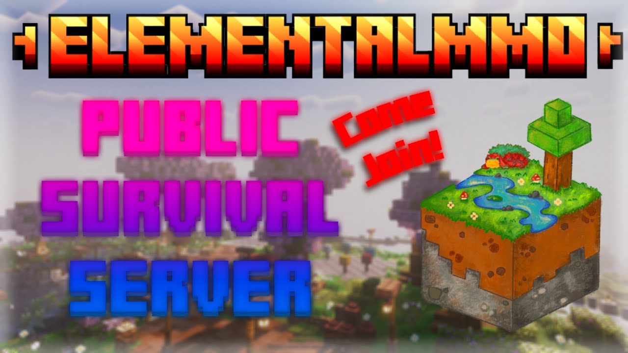 [ElementalMMO] Minecraft Public SMP! Java & Bedrock Compatible! EP#3 ...