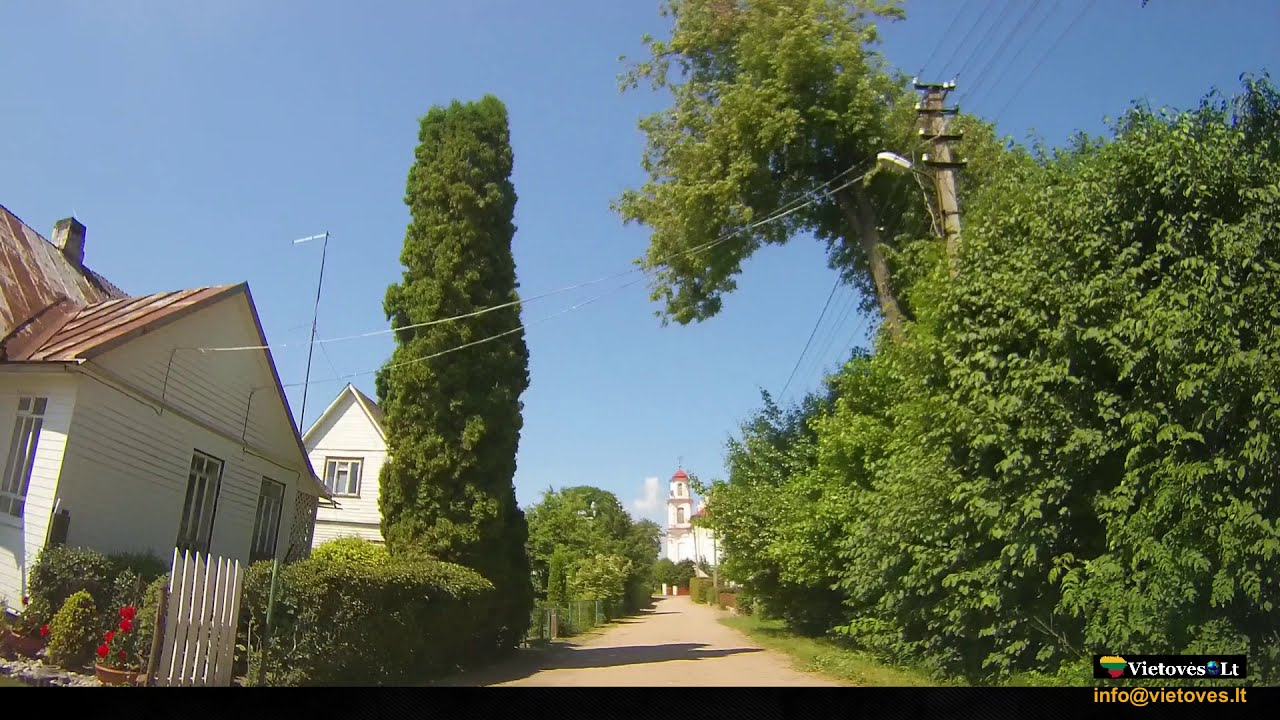 Virtualus Jiezno turas / Virtual Tour of Jieznas, Lithuania - YouTube