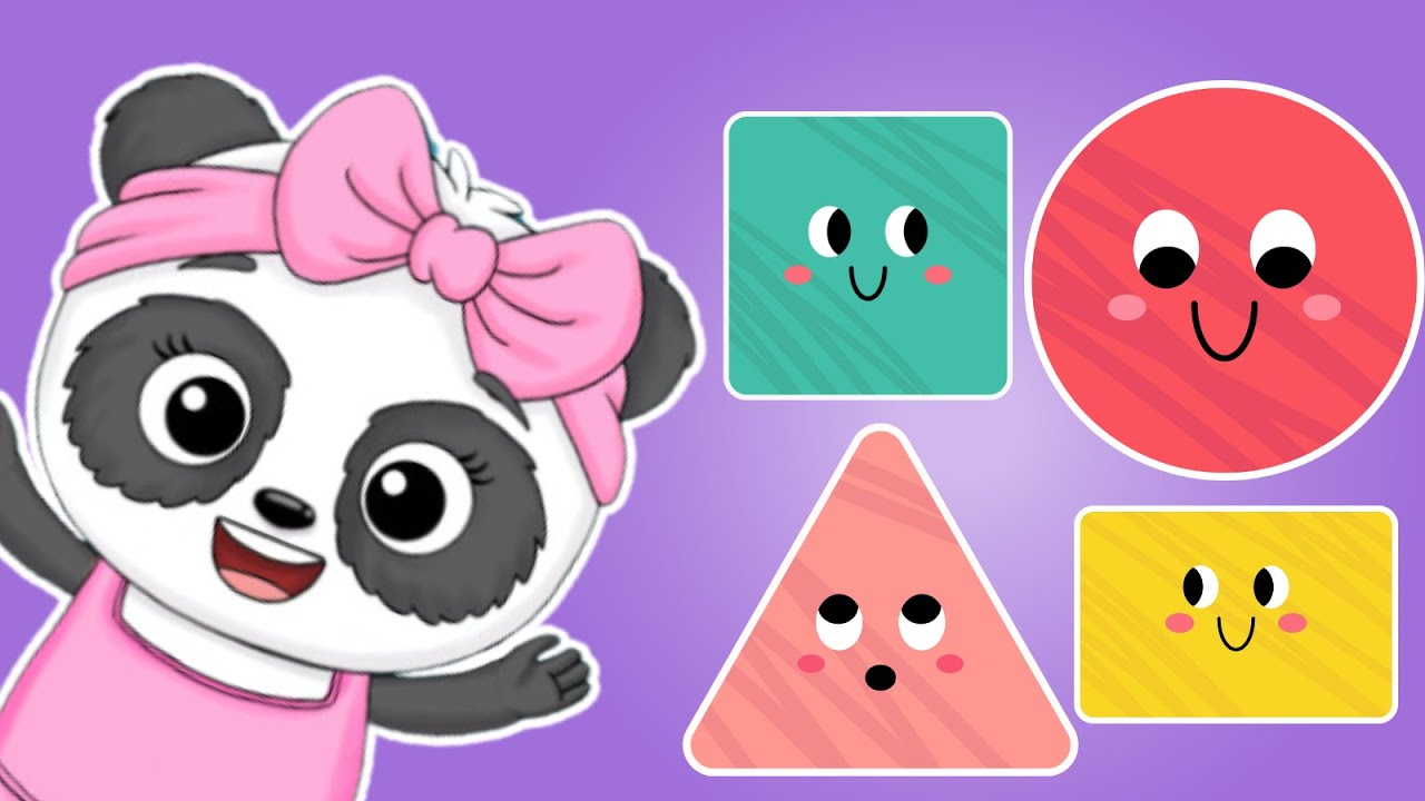 Learn Shapes For Kids & Toddlers With Pixie Panda | Educational Video ...