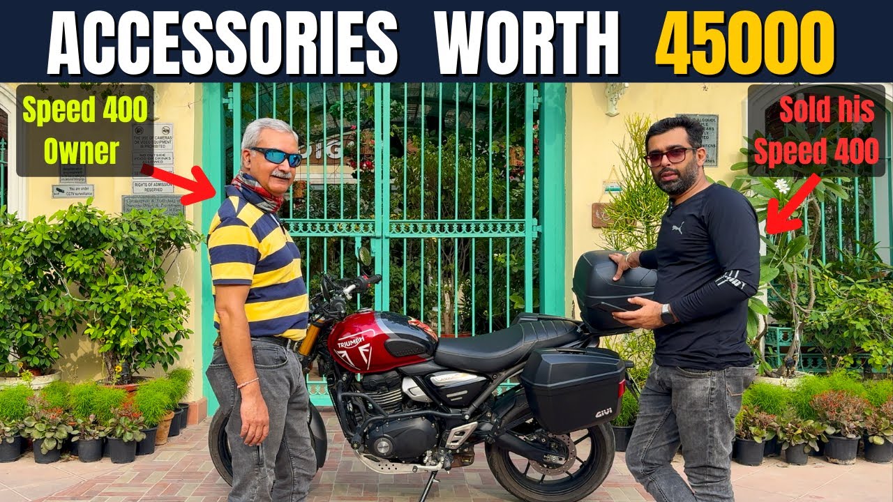 UNFILTERED About Triumph Speed 400 Owners | Most Expensive Speed 400 in ...