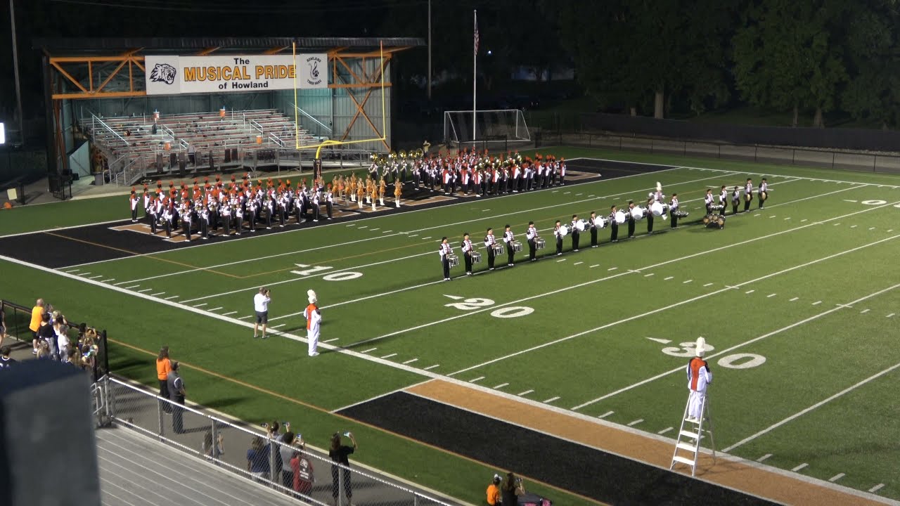 Howland Marching Band "BY THE NUM3ERS", Band Night 2021 - YouTube
