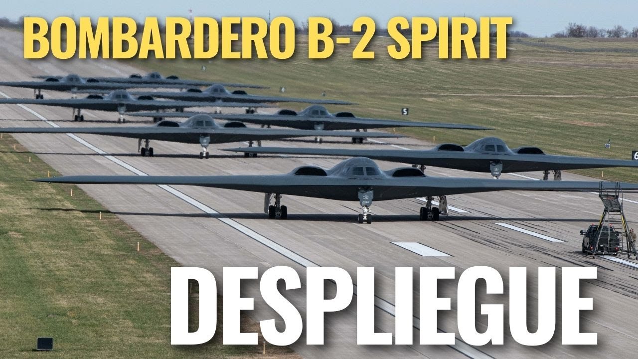 Bombardero Sigiloso B 2 En El Interior