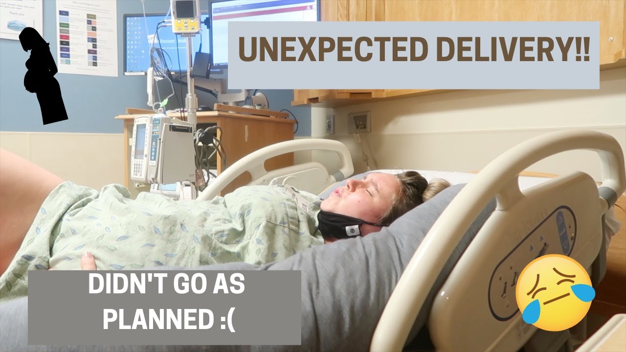 BIRTH VLOG// FIRST BABY & UNEXPECTED C-SECTION DELIVERY - YouTube
