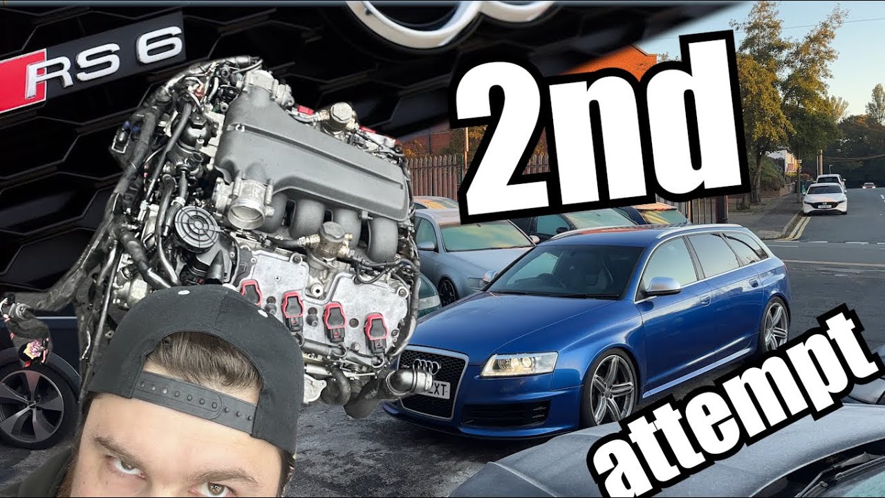 Ep14 Audi RS6 V10 I’m building the engine AGAIN ... Will it run longer ...