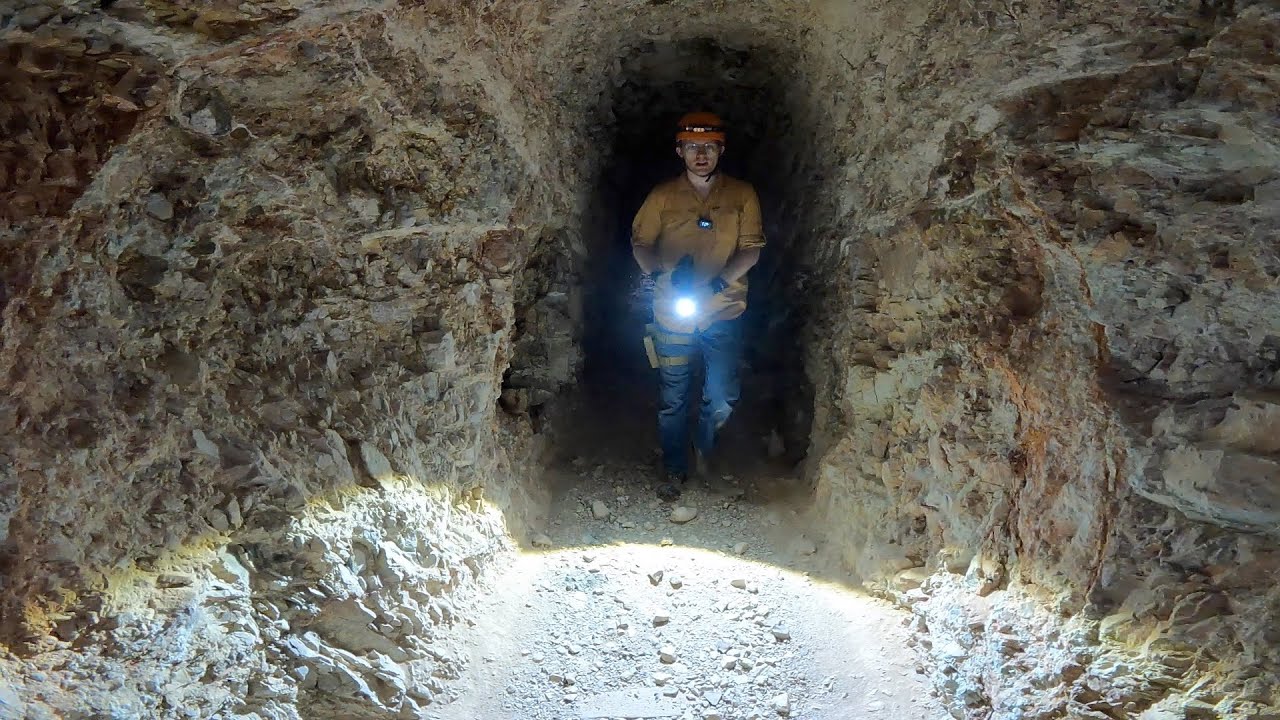Digging Out and Exploring a Deep Abandoned Mine - YouTube