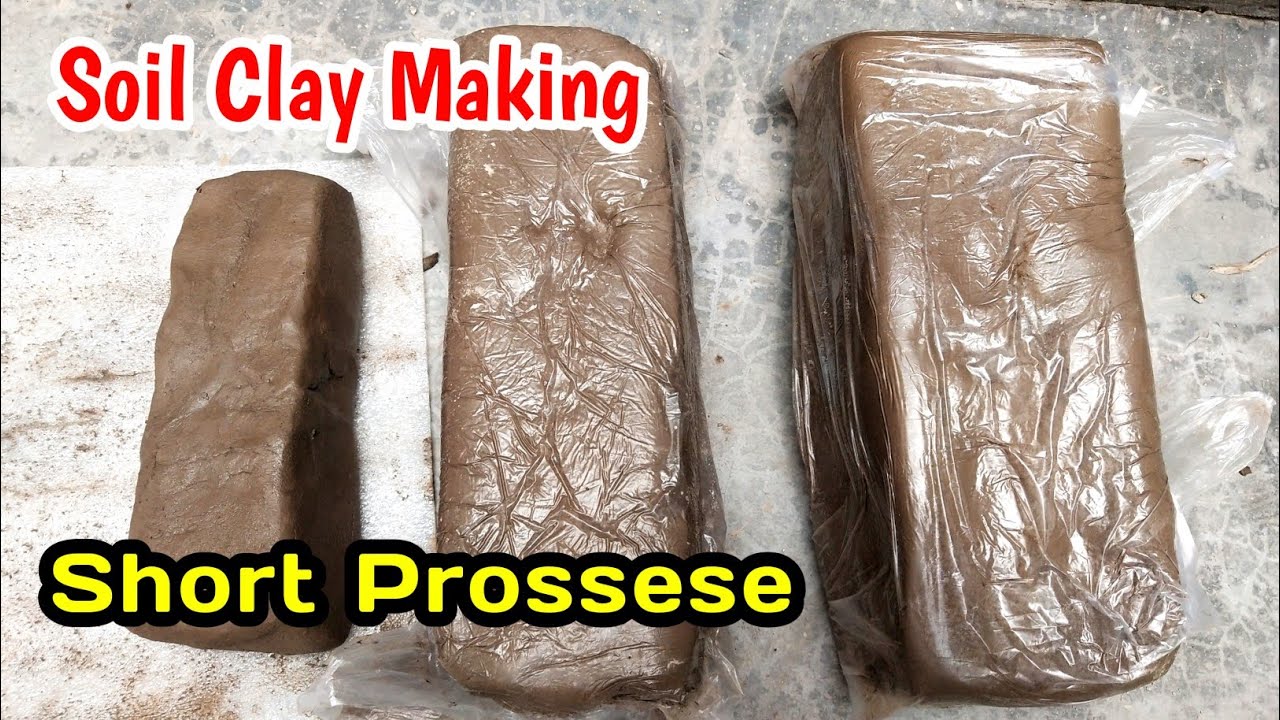How to Make Soil Clay In Short Prossese | Best Clay For Sculpture - YouTube