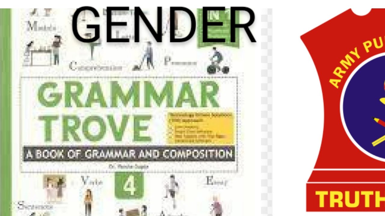 Class 4, chapter 3 , GENDER, Grammar Trove,army public school - YouTube