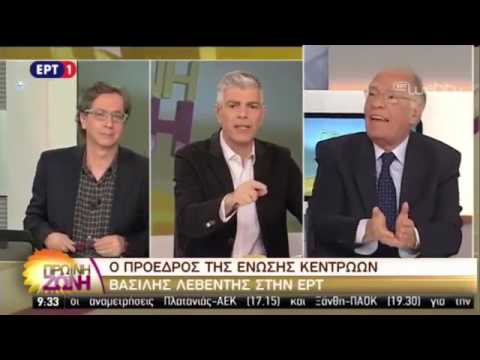 Β.Λεβεντης αναφερεται στις απατεωνιες σε βαρος του στις δημοσσκοπησεις ...