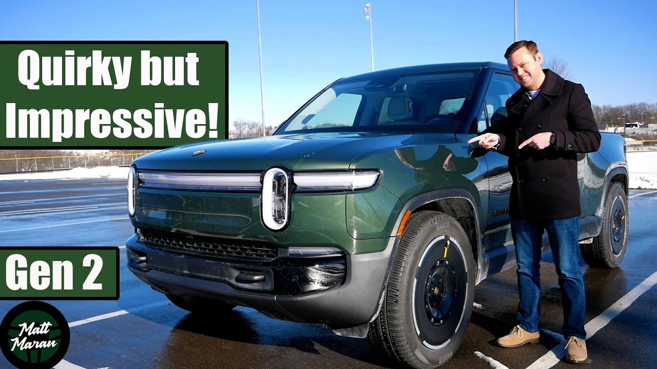 Review: 2025 Rivian R1T Tri-Motor - Quirky but Impressive! - YouTube