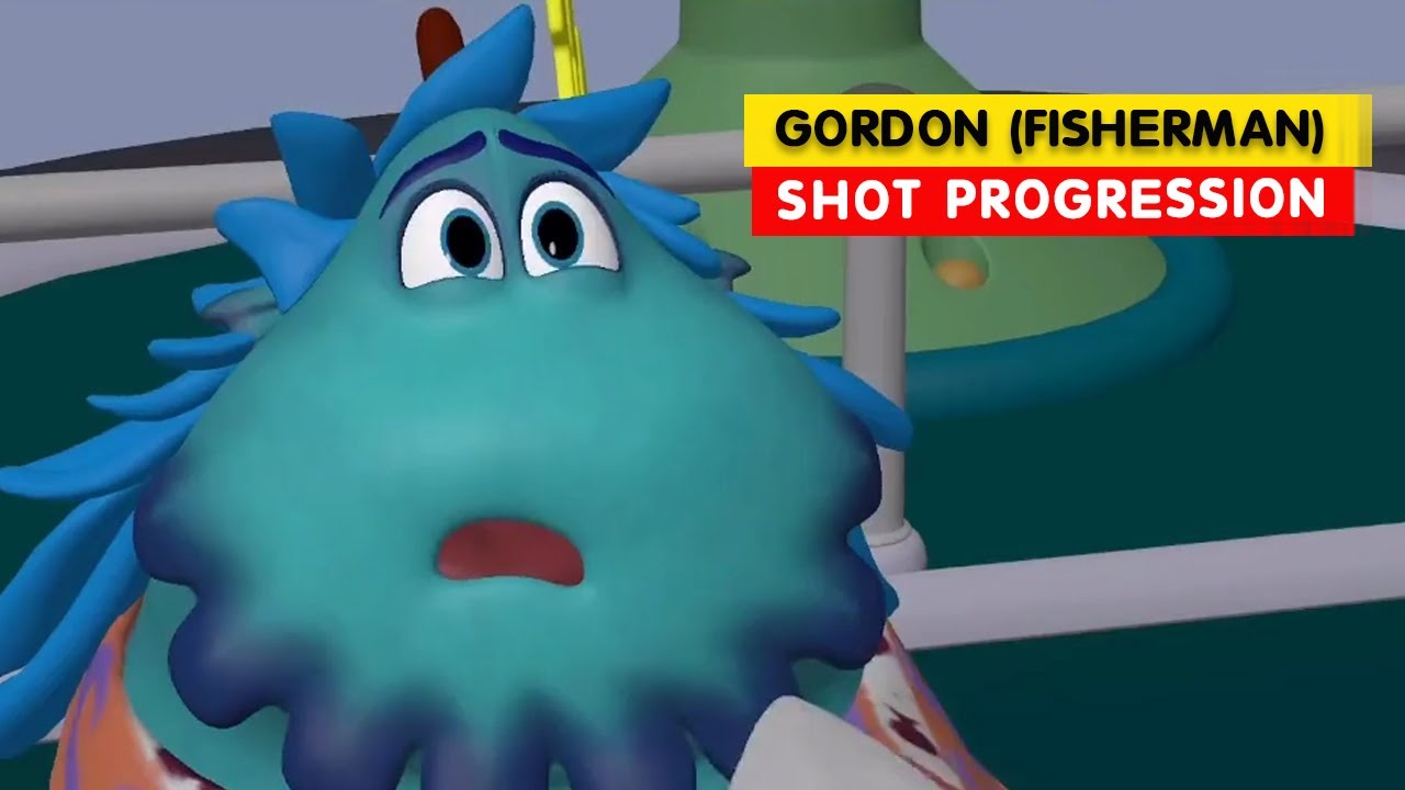 Ruby Gillman | Gordon fisherman Shot Progression | Animation Breakdowns ...