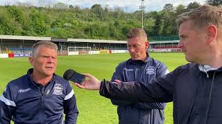 Match Reaction: Andy Hessenthaler and Nicky Southall post Weymouth by ...