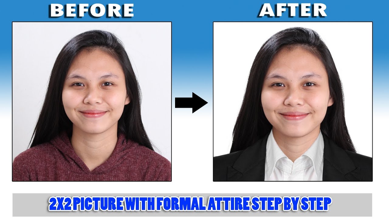 2x2 With Formal Attire PHOTOSHOP TUTORIAL Tagalog Sub YouTube