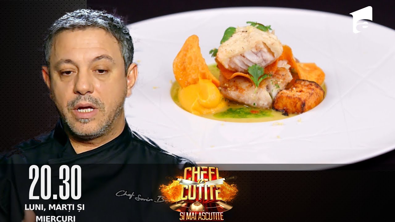 Chef Sorin Bontea a pregătit pește cu sos de curry și lapte de cocos ...