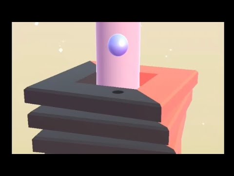 Helix Stack Jump #Gameplay Level 1 - YouTube