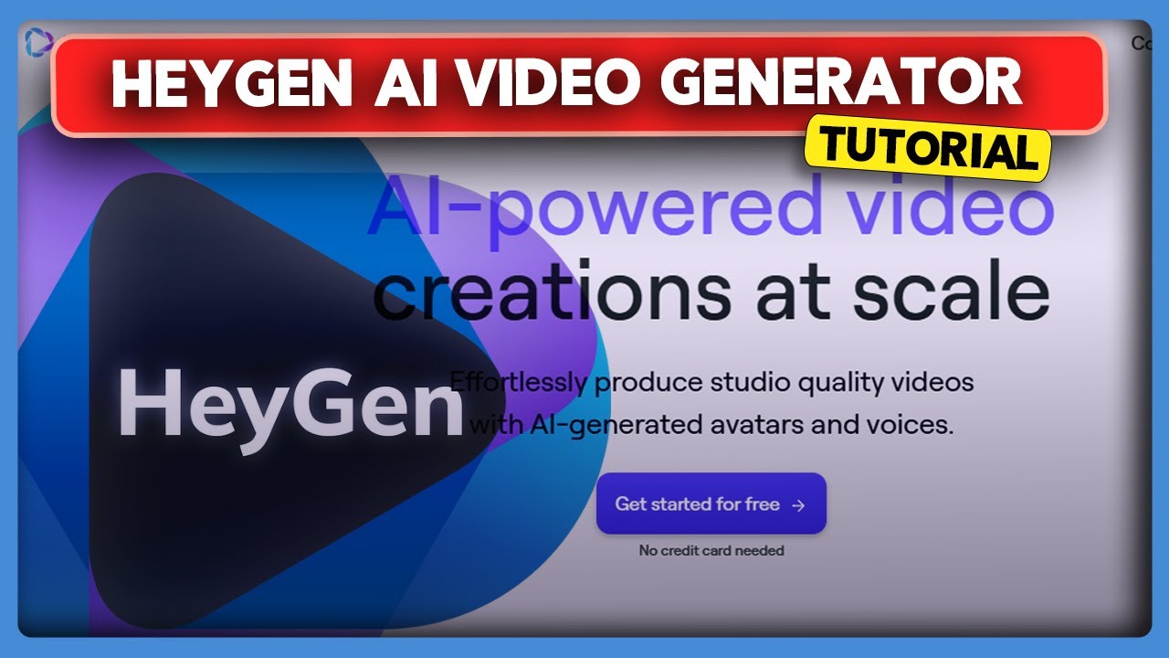 Heygen AI Video Generator Tutorial (2025) - YouTube