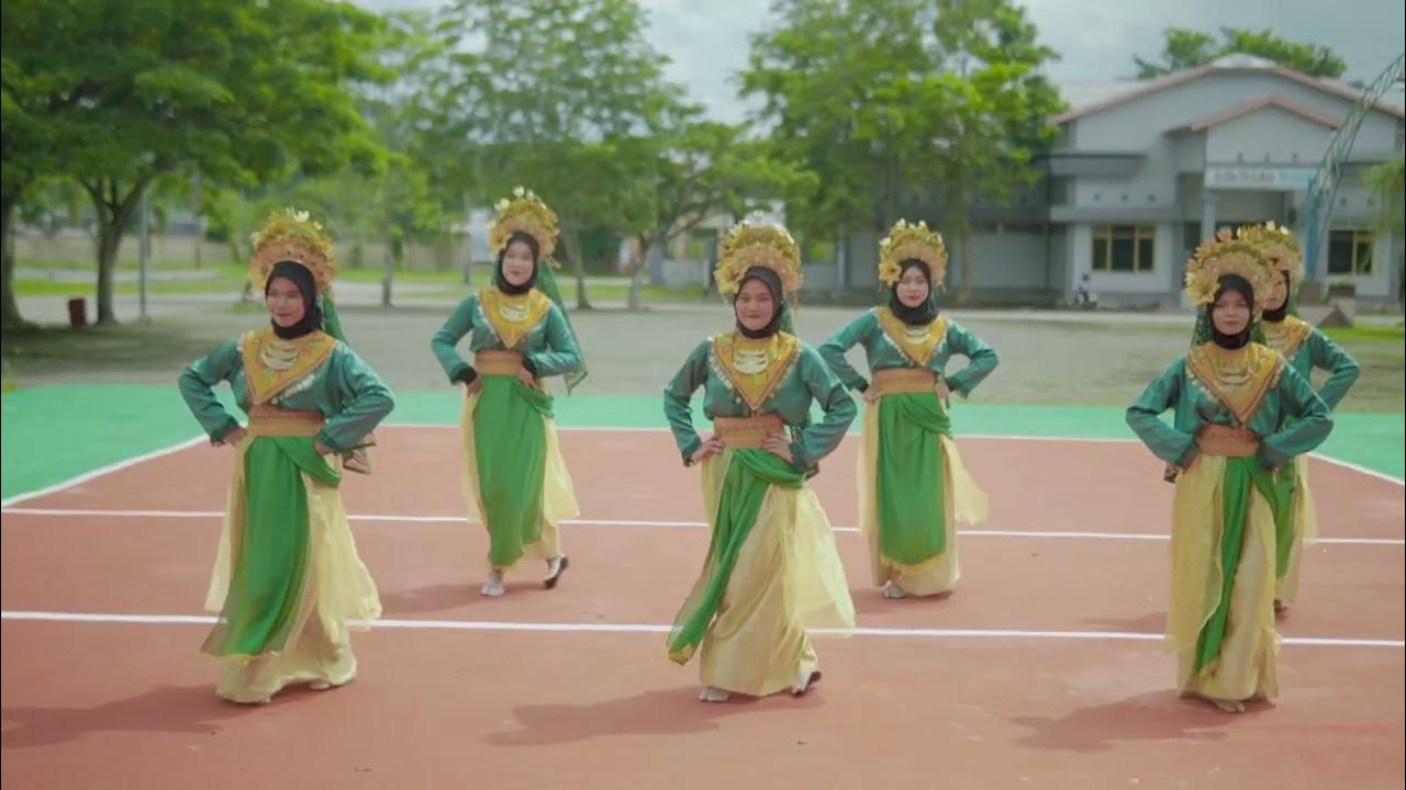 Tari Kreasi Zapin Melayu By PGMI 5A Part 2☺ - YouTube