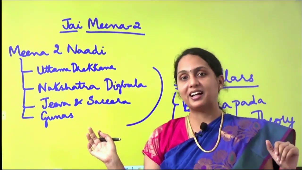OVER VIEW of PILLARS || Meena2 Naadi || By Prof. Satya Sree. R - YouTube