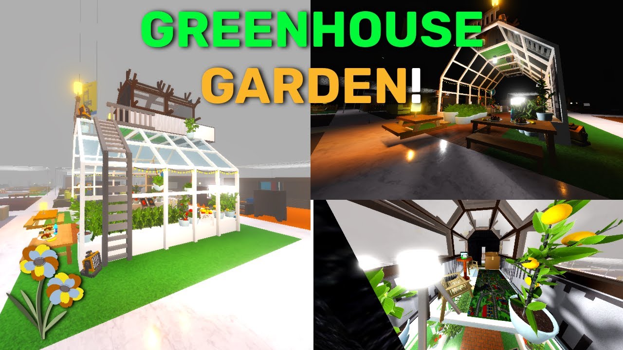 Turning GREENHOUSE into an awesome GARDEN! | Roblox SCP-3008 - YouTube