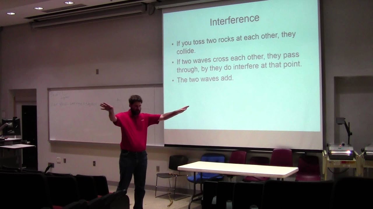 Physics 100 algebra based Lecture 19 Waves - YouTube