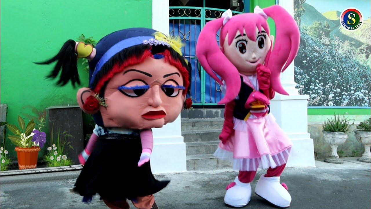 BADUT LUCU ~ BONEKA MAMPANG LUCU vs BADUT CANTIK SAILOR MOON, GOKIL ...