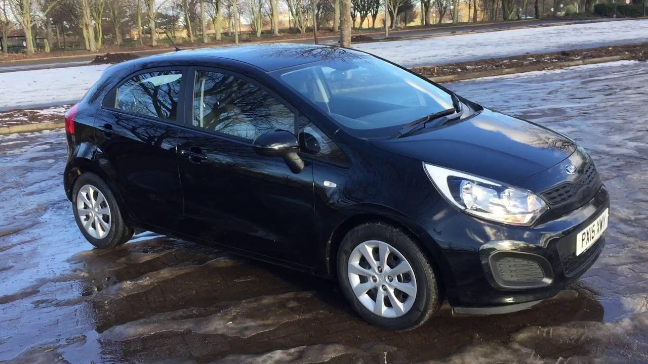 15 Reg Kia Rio 1 Air 1.2 5 Door - YouTube