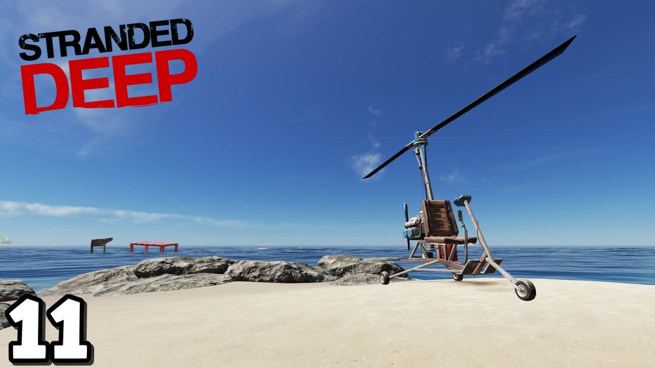 Building My Gyrocopter in Stranded Deep // Permadeath Part 11 - YouTube