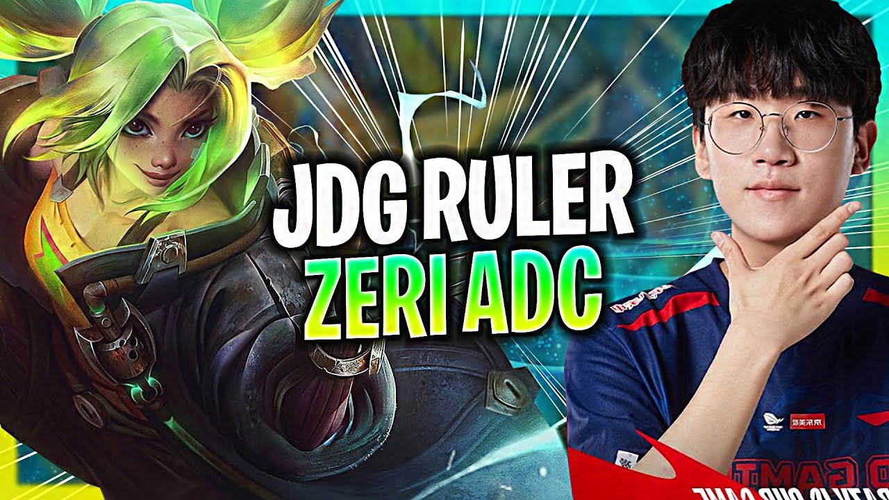 WHEN JDG RULER PLAYS ZERI ADC vs XAYAH! - YouTube