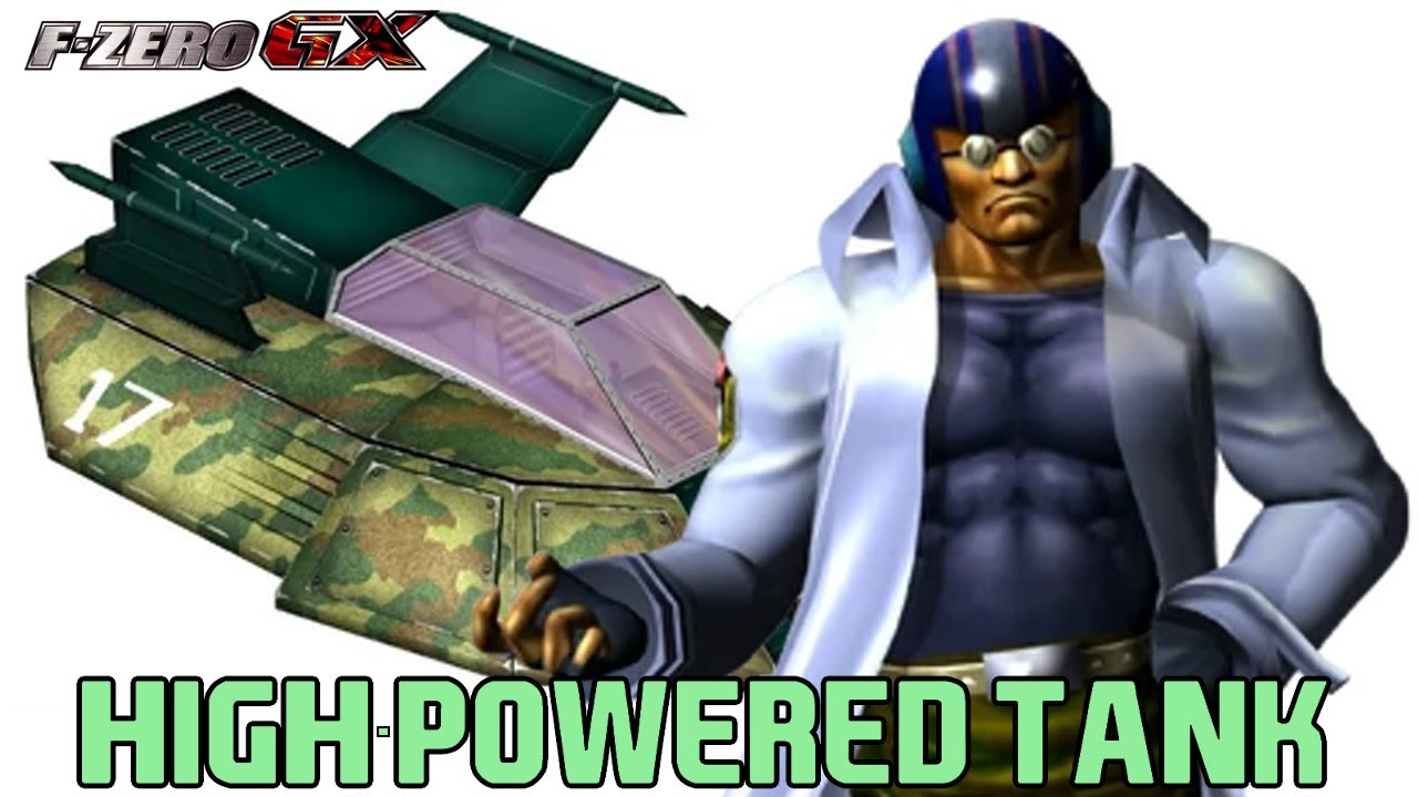 Green Panther: F-Zero's High-Speed Tank (F-Zero GX) - YouTube