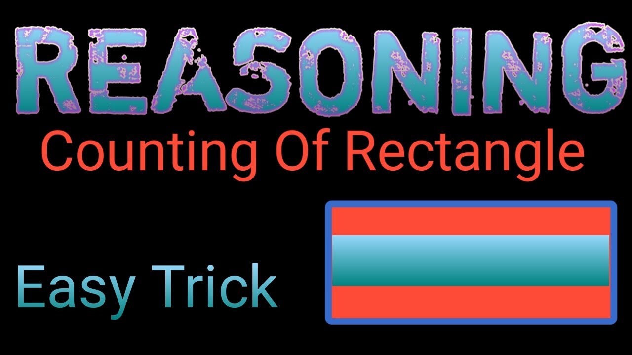 Counting of Rectangle|| आयतो की गिनती || Reasoning - YouTube