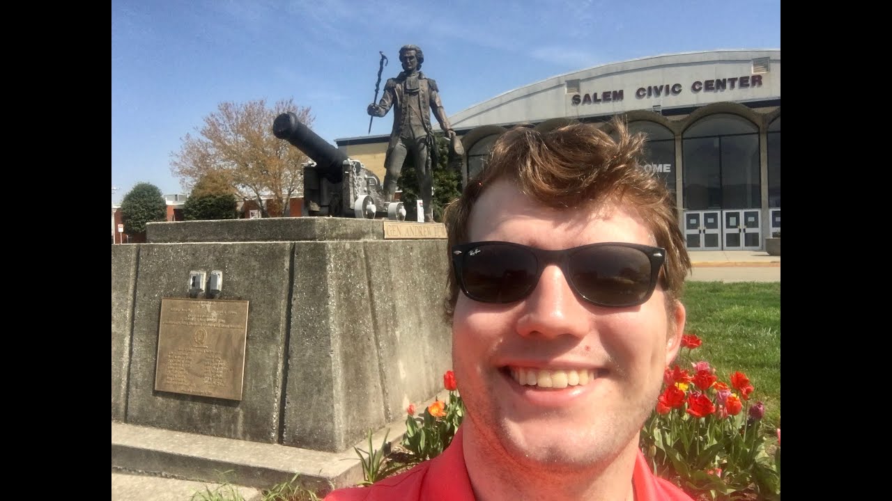 Around Town Episode 2 – General Andrew Lewis Statue at the Salem Civic ...