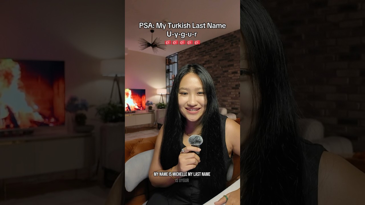 Turkish Last Name is tongue twister🤣 #names #surname #turkish #burmese ...