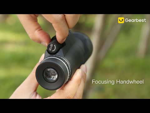 Outdoor Camping Hiking 40x60 Monocular HD Optic BAK4 Day Night - Gearbest.com